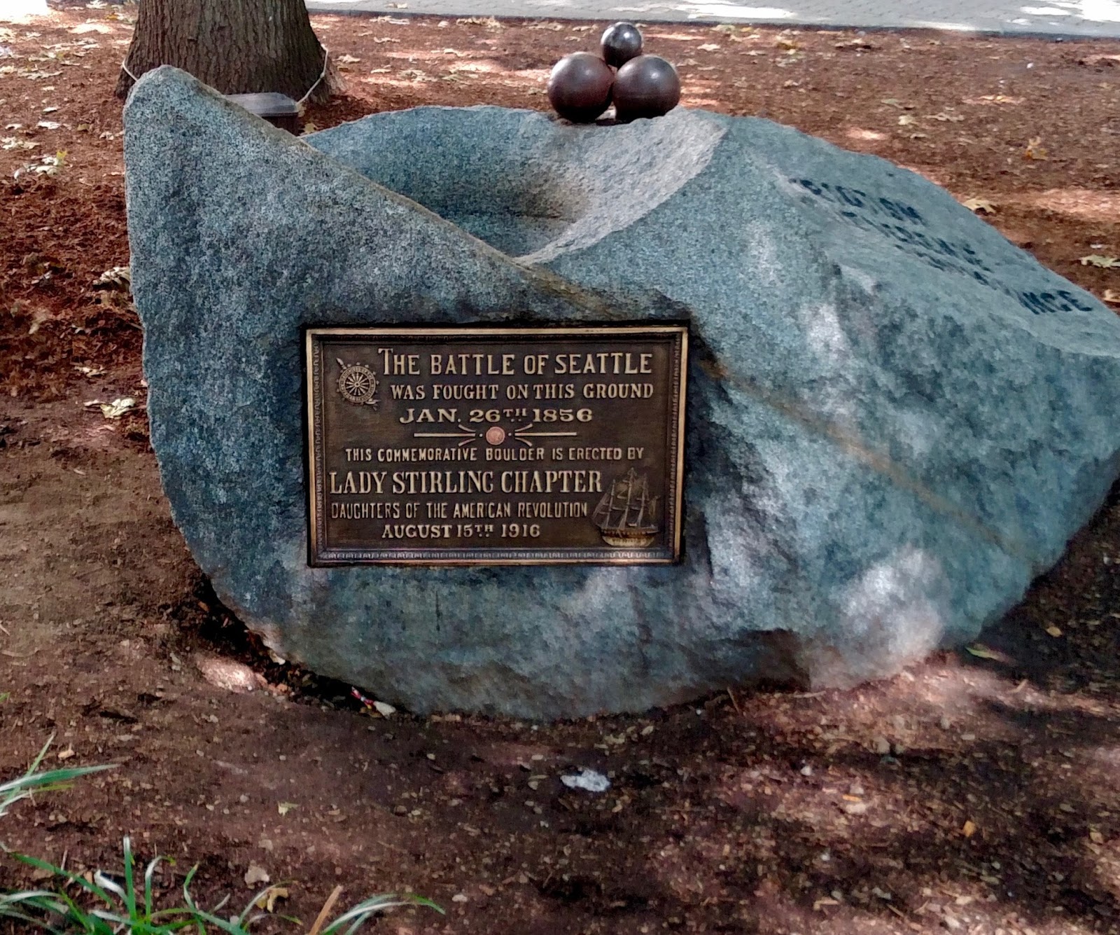 Shoreline Area News: POSTPONED; Rededication of Battle of Seattle monument