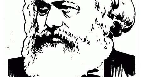 Blog de Biologia: Dibujo de Karl Marx para colorear