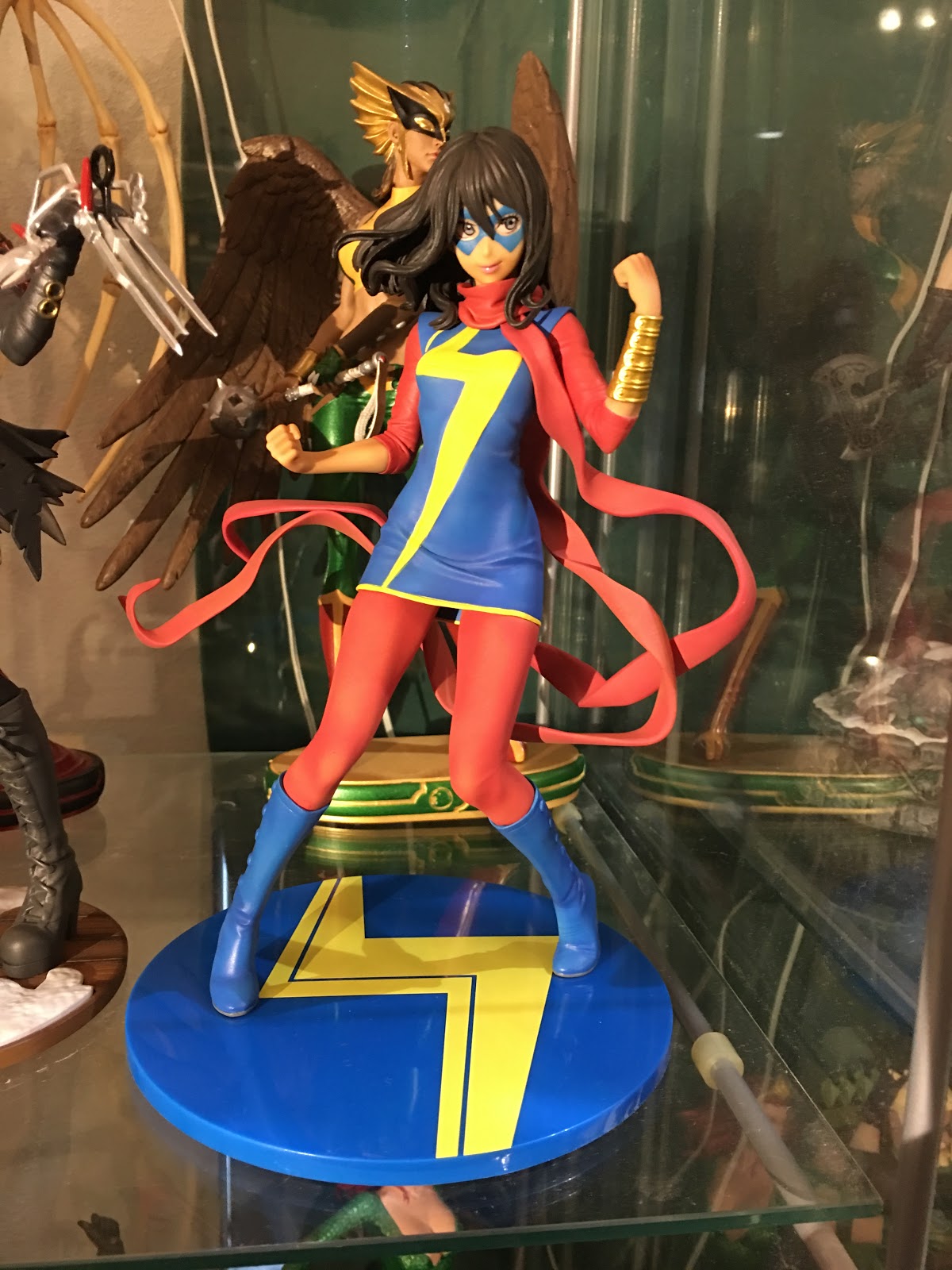 Statue and Figure Collection : Ms.Marvel Kamala Khan Bishoujo Statue