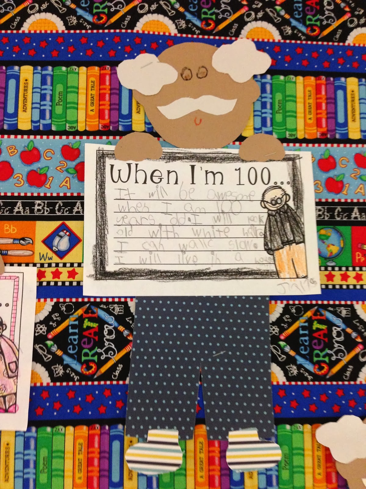 Bishop's Blackboard: An Elementary Education Blog: When I'm 100...