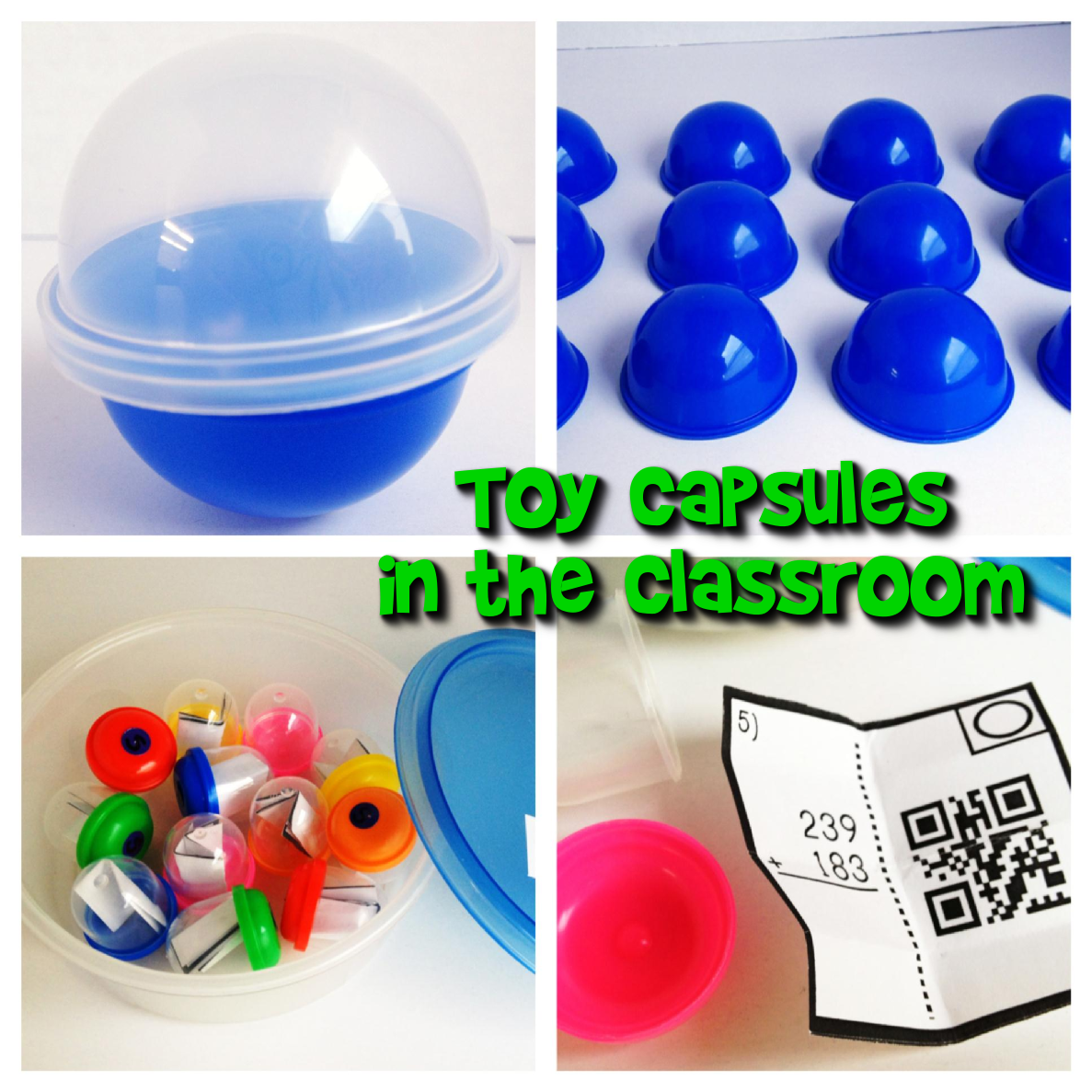 Toy Capsules in the Classroom - FlapJack