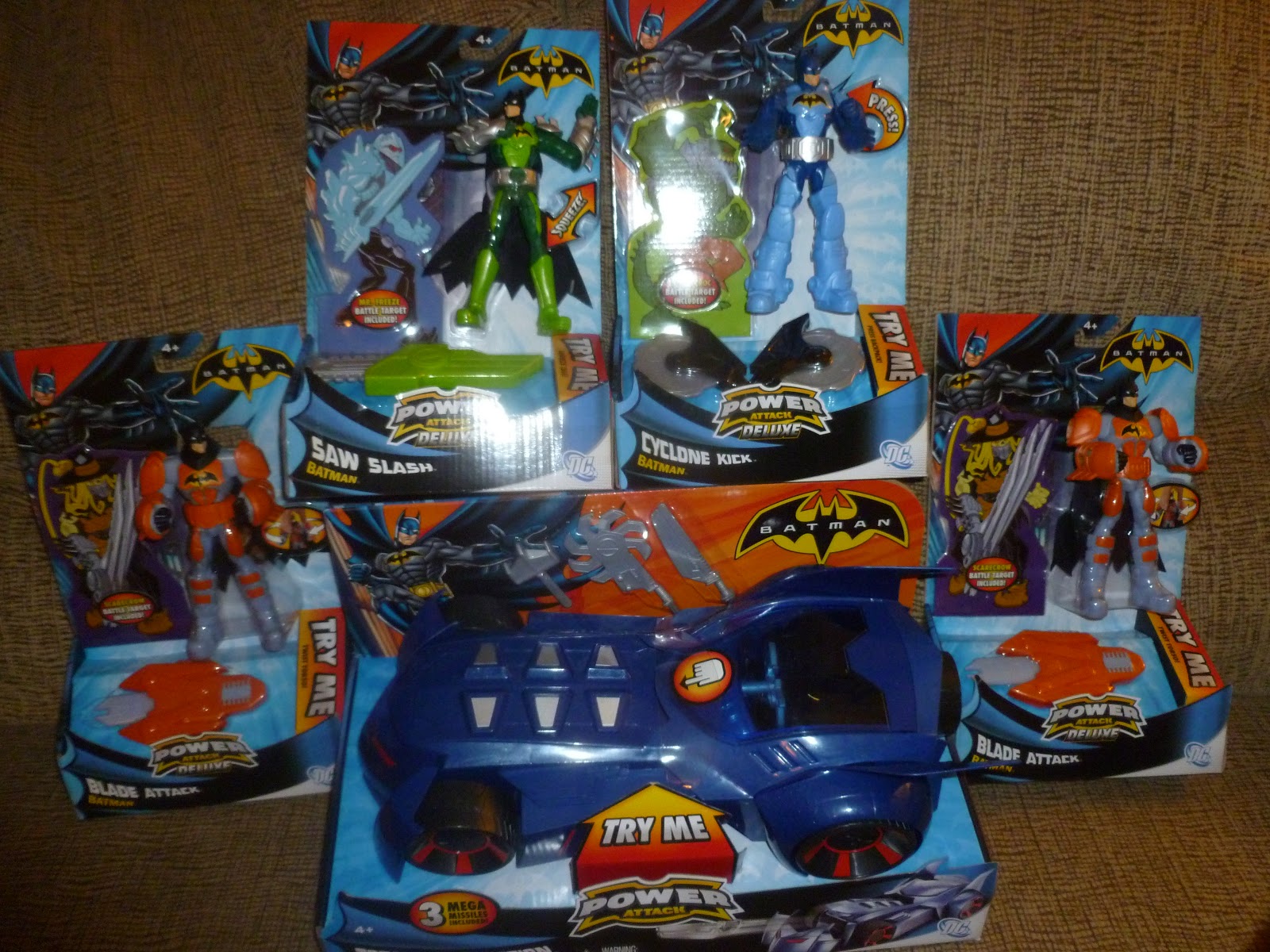 BATMAN POWER ATTACK TOY PARTY - Mama to 6 Blessings