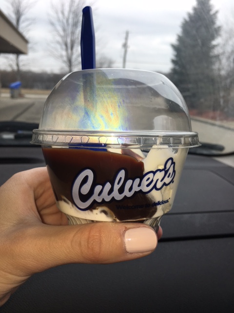 Danielle's Dish: Review: Culver's Frozen Custard Sundae