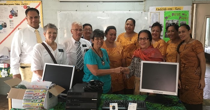 Thomsons In Tonga: Ma'a Fafine Moe Famili and Vaiola Hospital Bed Donation