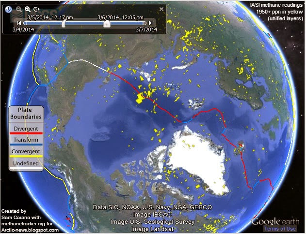 Arctic News: M4.5 Earthquake hits Gakkel Ridge
