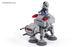 JANGBRiCKS LEGO reviews & MOCs: LEGO Star Wars Microfighters AT-AT ...