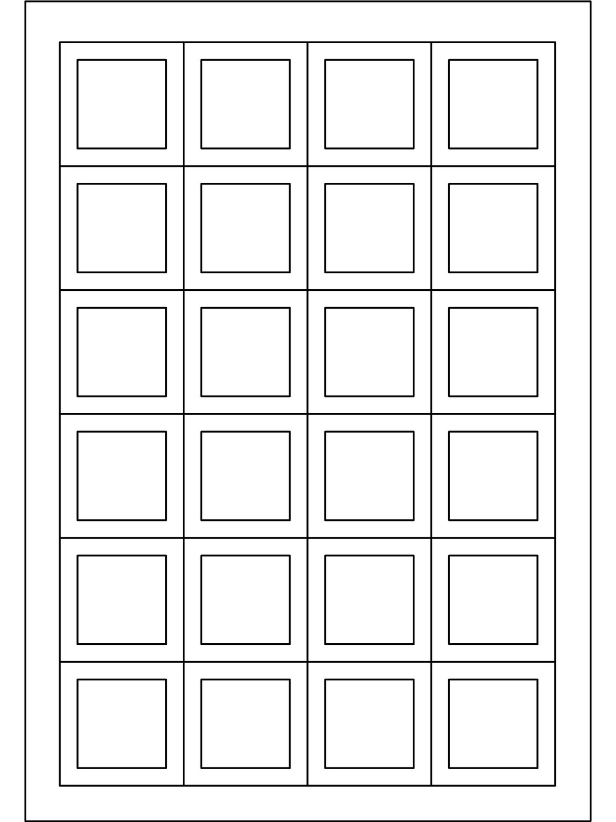 4º y mitad de aquello: COMPOSICION DE UNA CUADRICULA