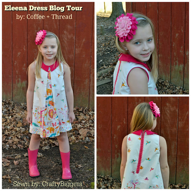 Crafty Biggers: Eleena Dress Blog Tour