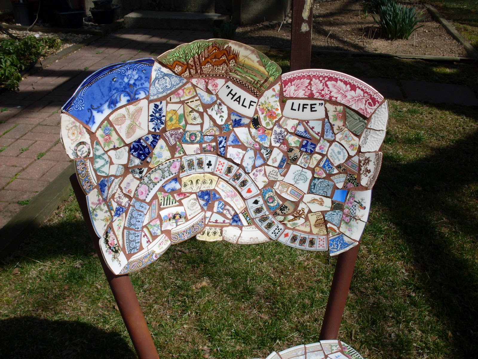 Broken China Art
