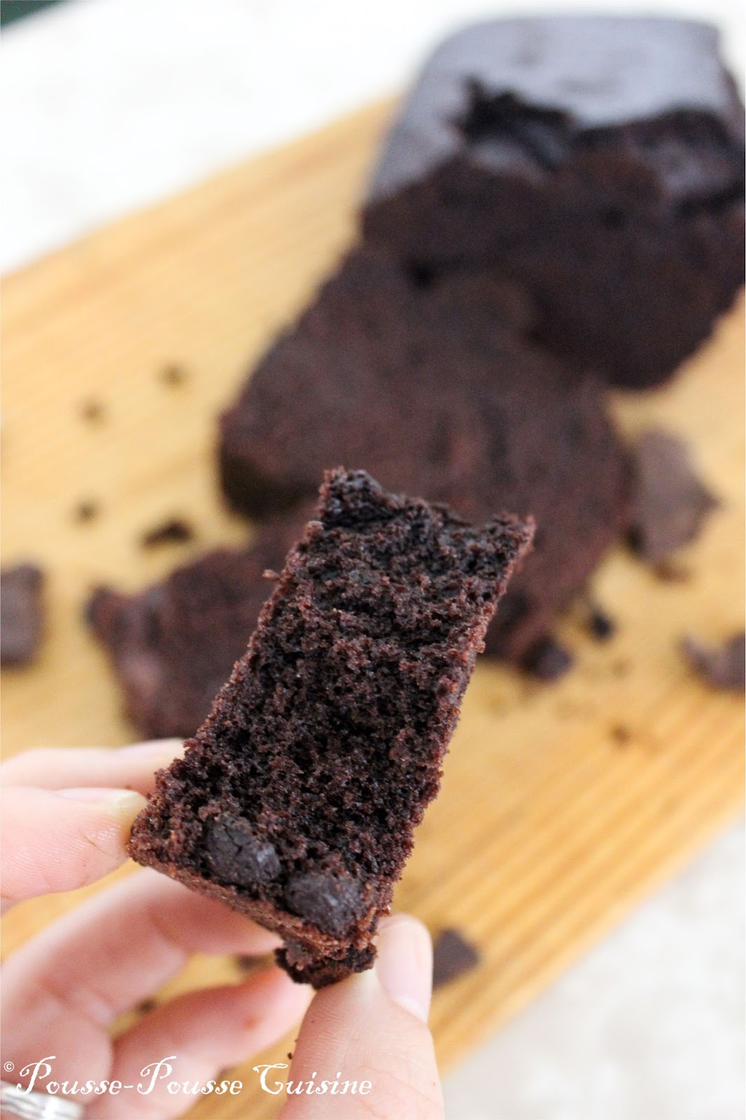 Pousse-Pousse Cuisine: Cake tout chocolat