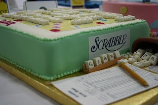 Dying for Chocolate: Scrabble Cakes: National Scrabble Day