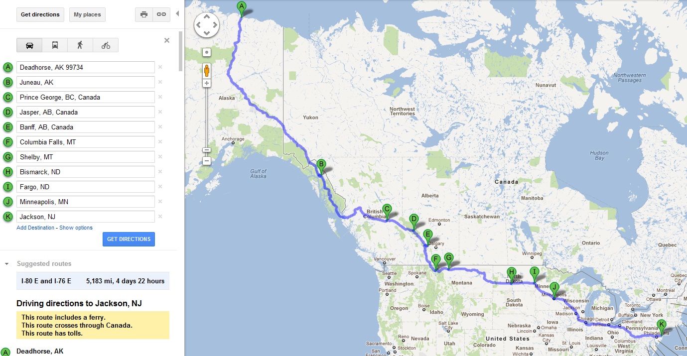 Riding the USA: Alaska Trip