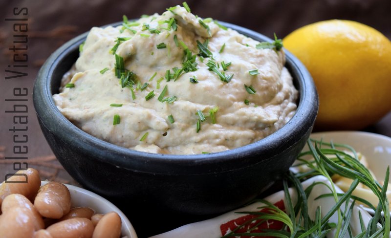Delectable Victuals: Pipitza and Mayocoba Bean Hummus