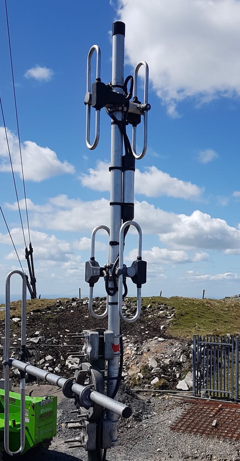 Southern Ireland Repeater Group: EI7MLR Mt. Leinster