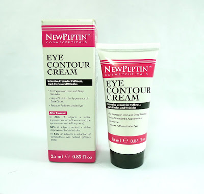 Review: New Peptin Eye Contour Cream