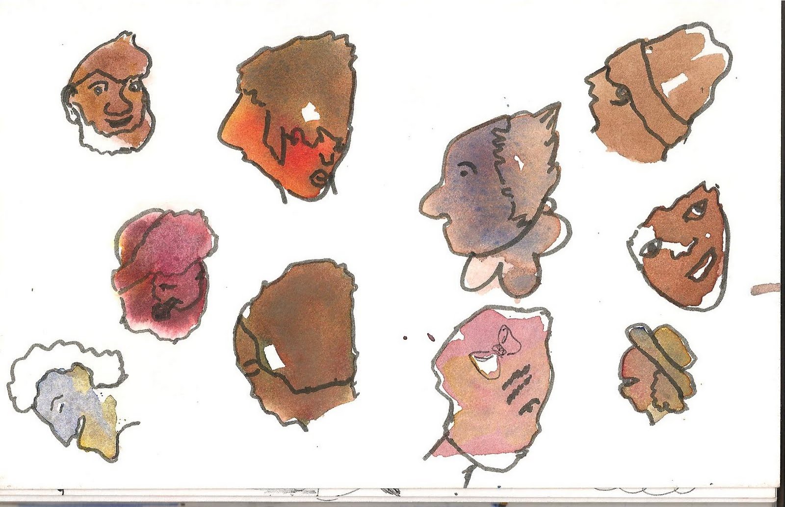 A.Marie Creatively Inspired: 100 Faces Project