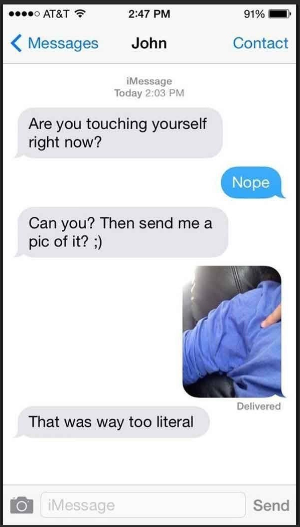 Fun Facts: Guy Sends Dirty Texts And She Responds Perfectly