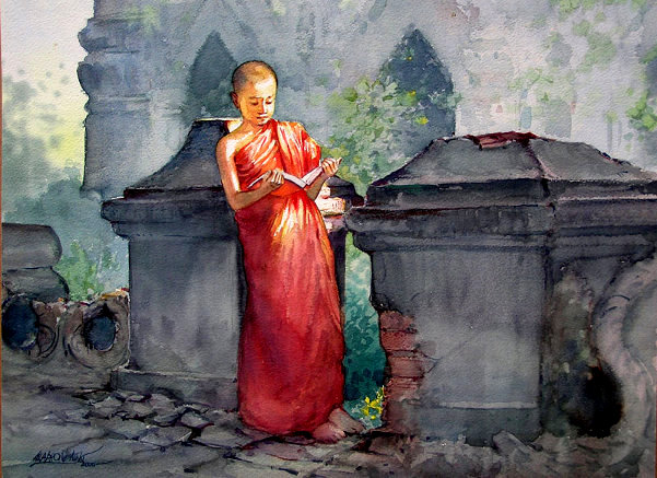 Reading and Art: Hla Phone Aung