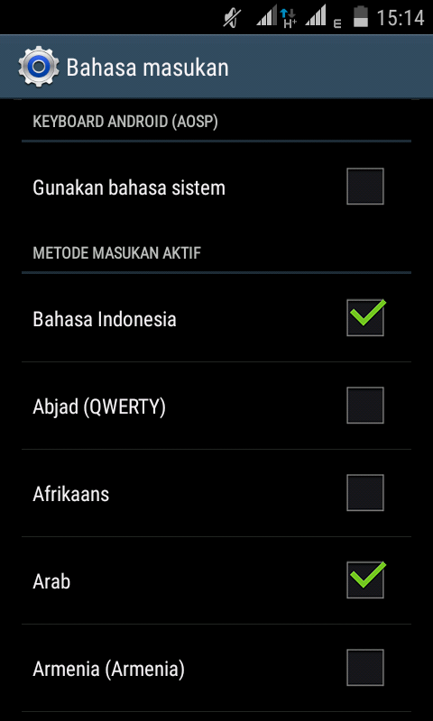 Cara Menulis Huruf Arab Di Android Dengan Menggunakan Keyboard AOSP Lengkap Dengan Tanda Bacanya ...