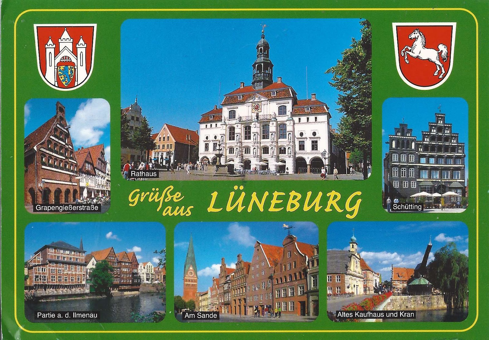 A Journey of Postcards: Hanseatic Town of Lüneburg | Germany