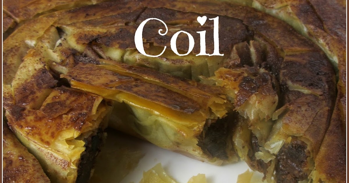 Ivy, Phyllis and Me!: CHOCOLATE FILO COIL