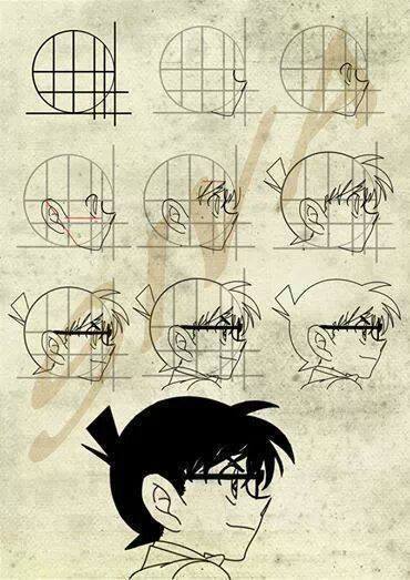 Learsion: How to draw Detective Conan
