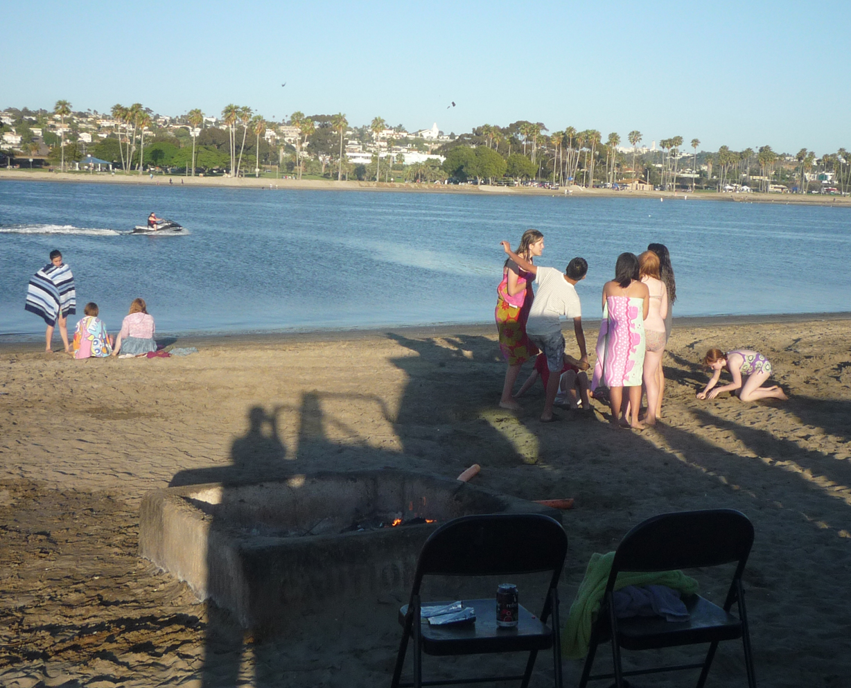 A bonfire on the beach and "The Art of The Red River" returns
