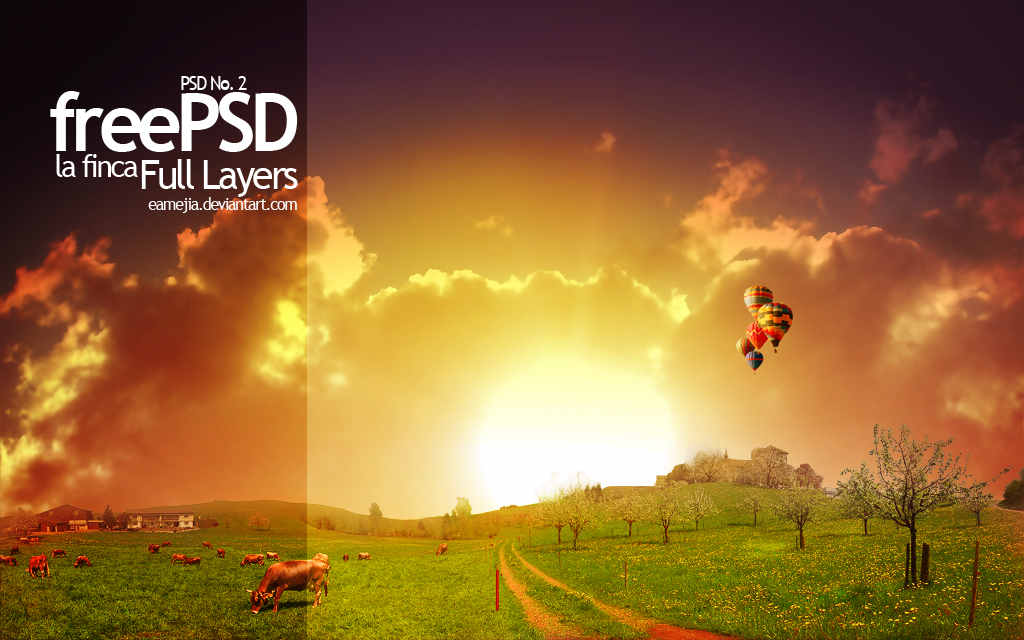 Landscapes o paisajes en PSD para Photoshop - Recursos Photoshop