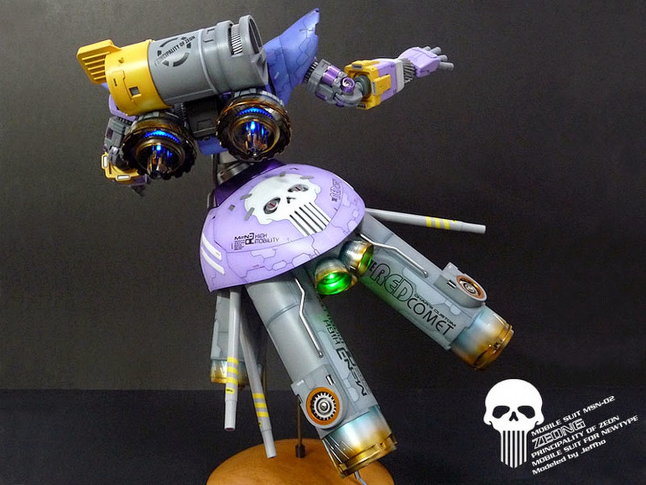 MG 1/100 MSN-02 Zeong - Custom Build