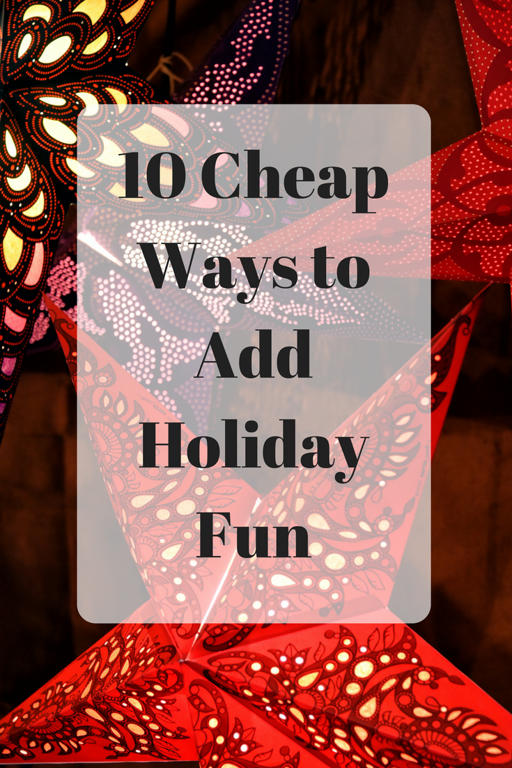 A Little Time and a Keyboard: 10 Cheap Ways to Add Holiday Fun {A ...