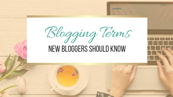 Blogging Terms New Bloggers Should Know | Jo Linsdell