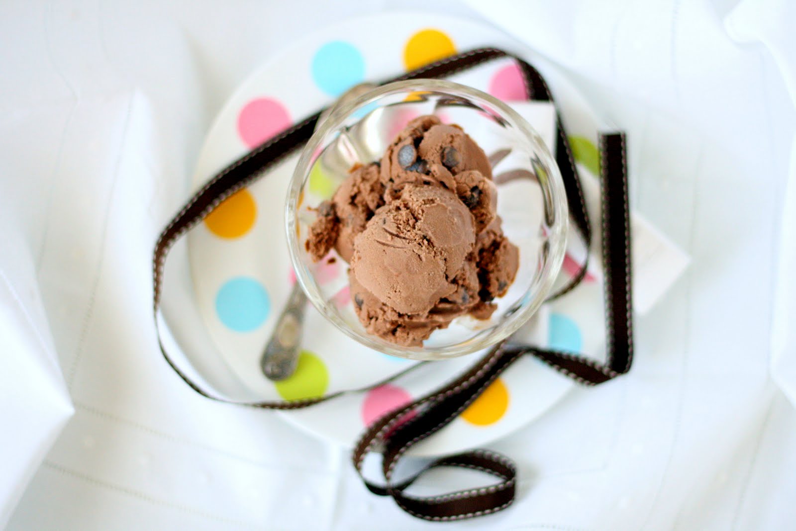 Helado de chocolate con chips de chocolate - Tengo un horno y sé cómo ...