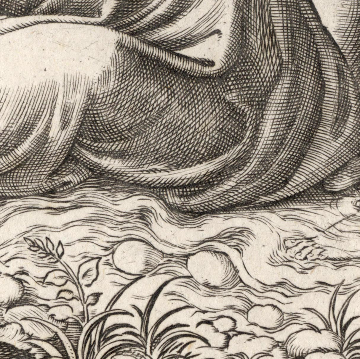 Prints and Principles: Master of the Die’s engraving, “Daphne Embracing ...