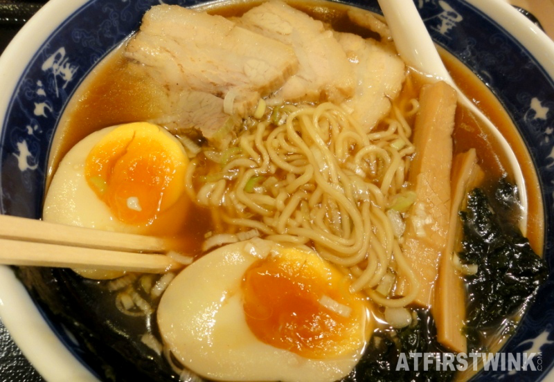 Lunch at the food court of Aeon mall Kyoto