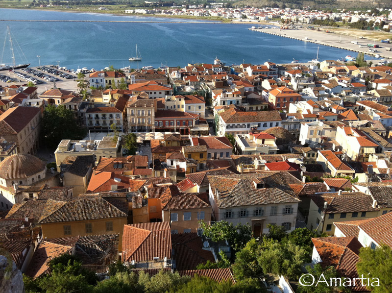 NAUPLIE, PELOPONNESE : MES ESCAPADES: Nauplie : L'Acronauplie