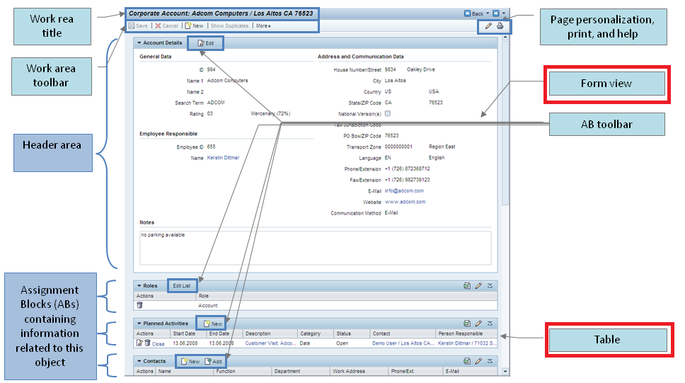 SAP CRM Web Client User Interface by Devender: 11. Creating Overview page
