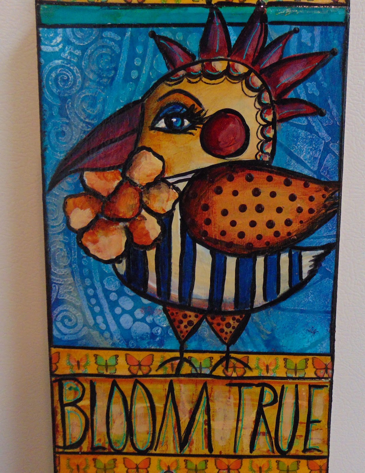 My Art Journal: New Quirky Bird Paintings