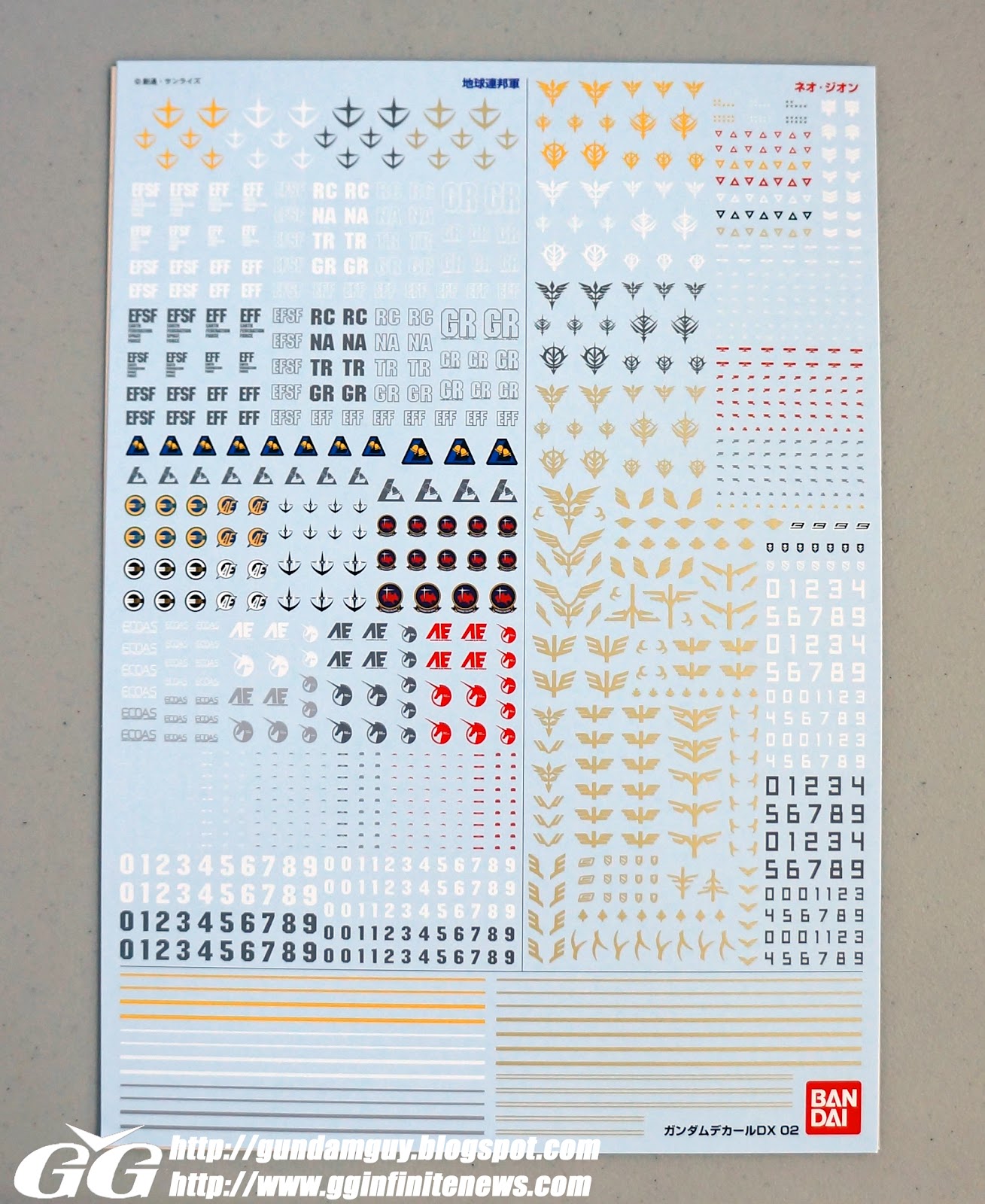 GUNDAM GUY: P-Bandai Online Hobby Shop Exclusive: Gundam Decal DX 02 ...