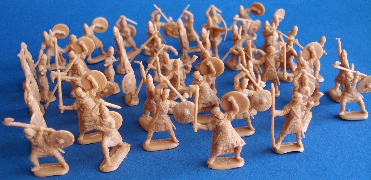 Slawek Chomiczewski: Modelarstwo i Wargaming: Wcześni wojownicy z Rusi ...