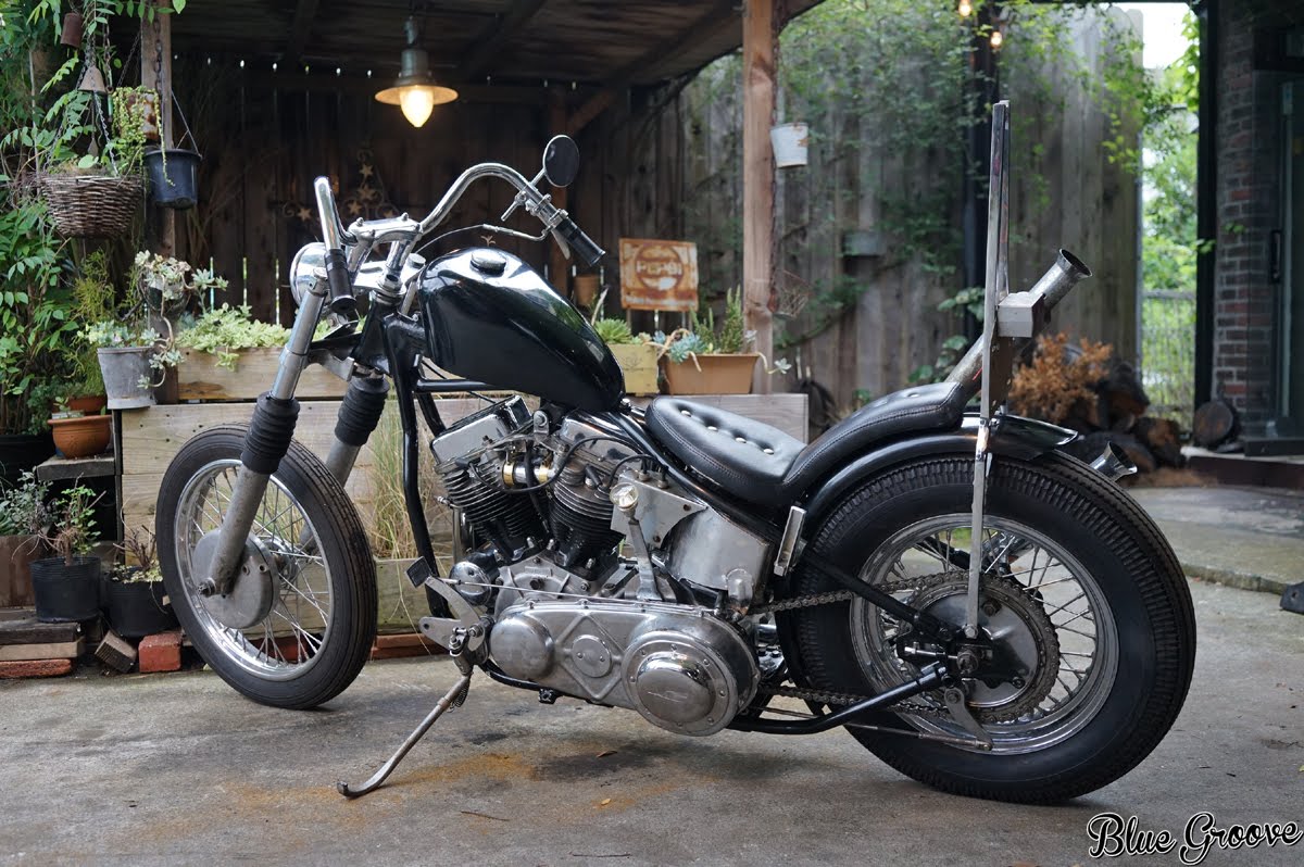 BLUE GROOVE SHOP BLOG: - SOLD - 49` PANHEAD CHOPPER