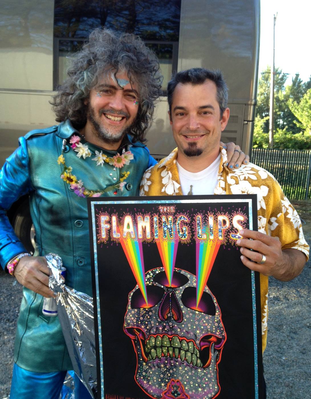 INSIDE THE ROCK POSTER FRAME BLOG: Emek Flaming Lips Edgefield Oregon ...