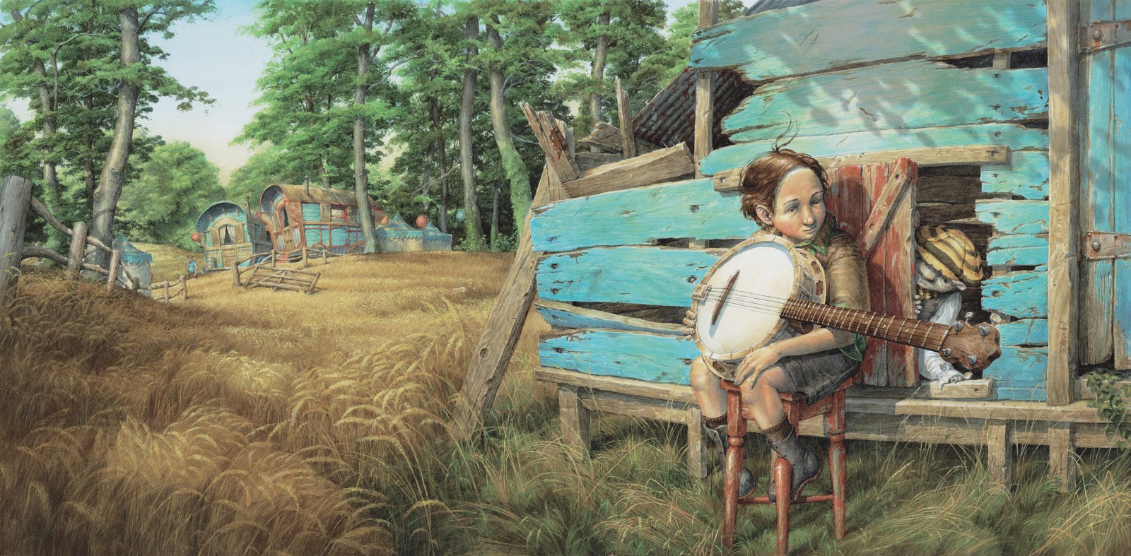 The Book Sniffer: His Masters Voice with Levi Pinfold!