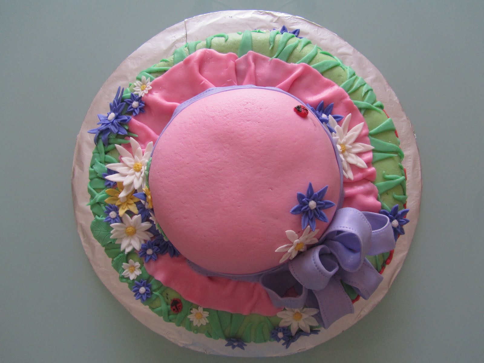 Divine Delicacies: "HAT" CAKE FOR A SPECIAL LITTLE LADY