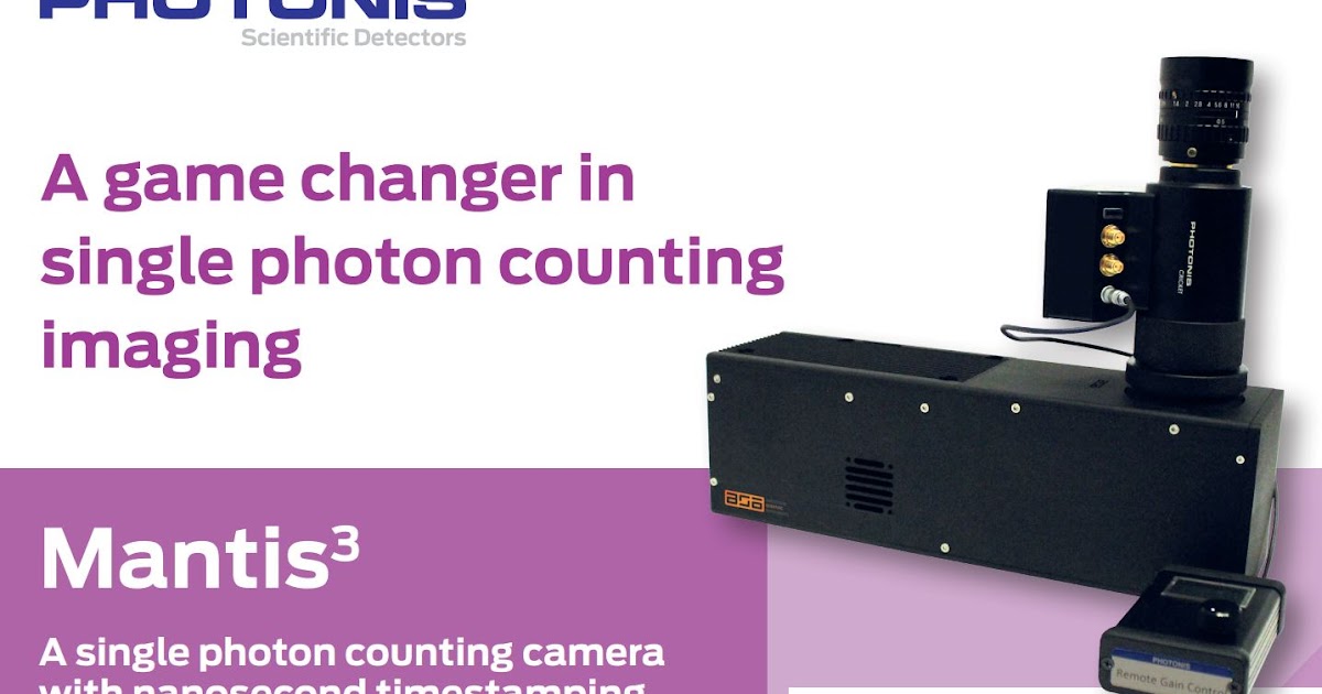 Image Sensors World Photonis Unveils Event Driven Camera With Single Photon Sensitivity