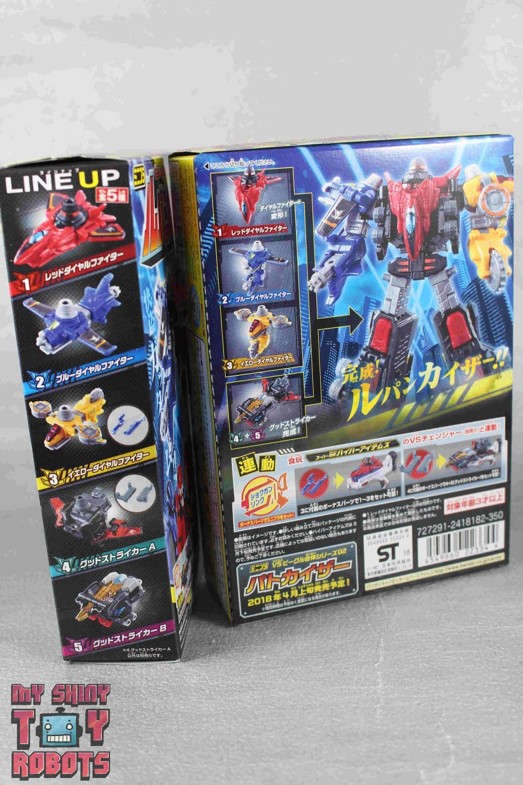 My Shiny Toy Robots: Toybox REVIEW: Kaitou Sentai Lupinranger VS ...