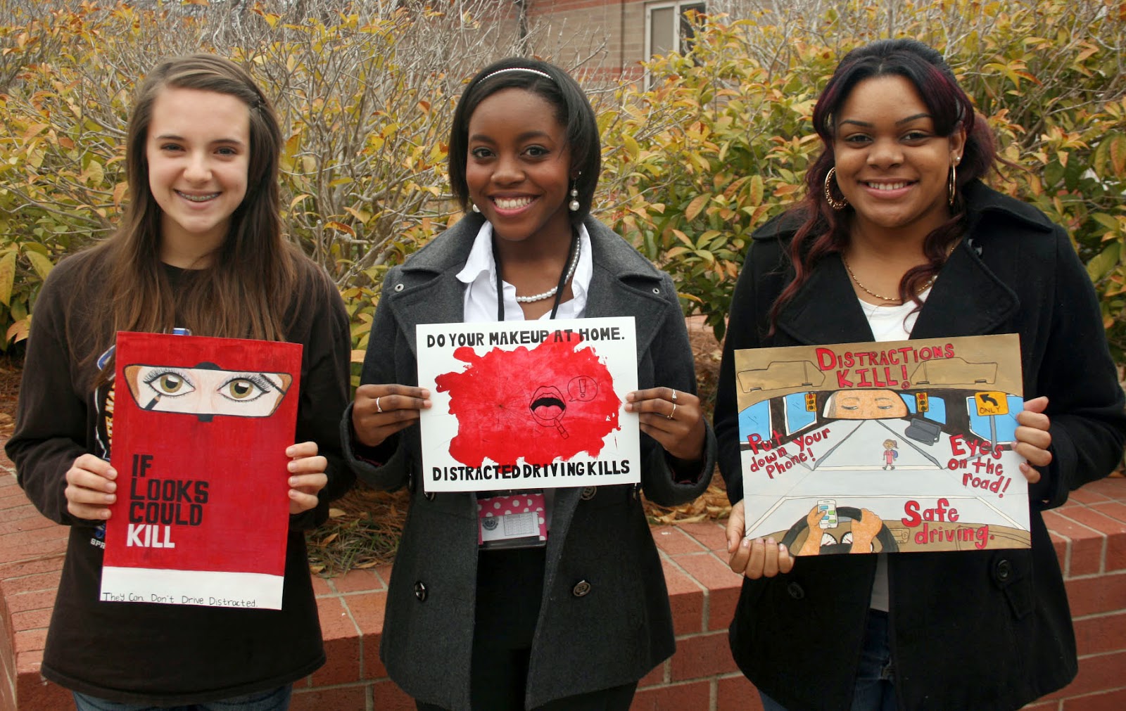 AT THE VIEW Daily: Distracted Driving Campaign Poster Winners