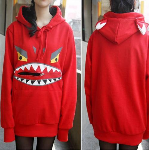 Japan, Korean, Anime Shop: READY!!: Sharp Tooth Sweater
