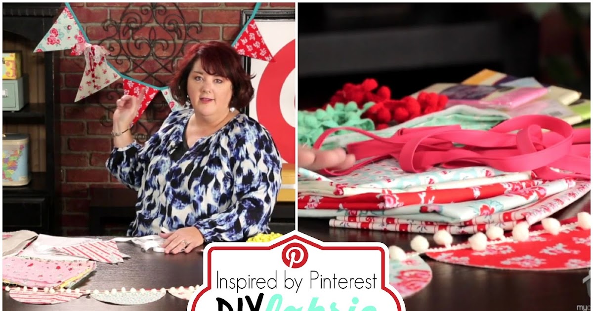Allred Design Blog: Inspired by Pinterest: DIY Fabric Banner featured ...