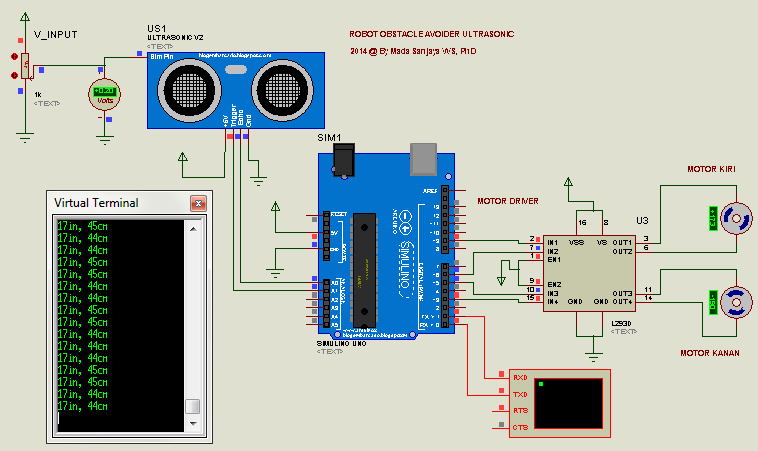 Robot Obstacle Avoider Ultrasonic HC-SR04 Arduino (Robot Anti ... Robot Obstacle Avoider Ultrasonic HC-SR04 Arduino (Robot Anti ...