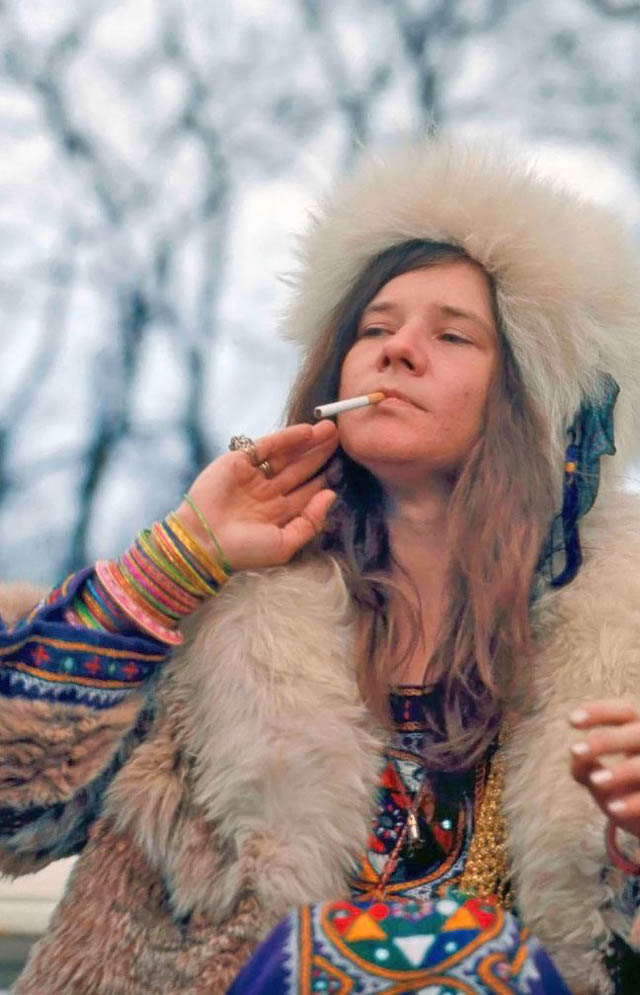 34 Fascinating Color Photographs of Janis Joplin in the 1960s ~ Vintage ...
